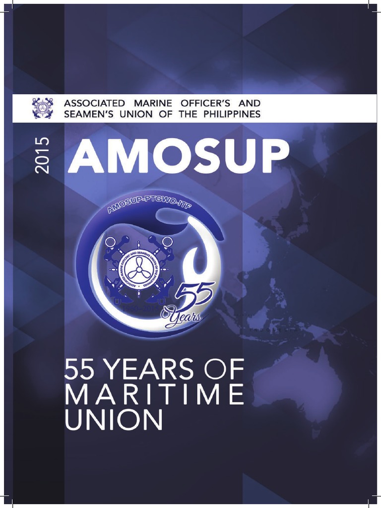 Amosup 55 Years of Maritime Union | PDF