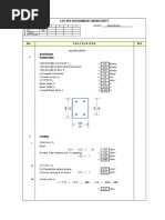 Lamp Post Foundation Design | PDF