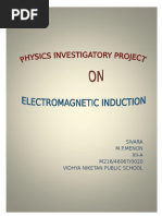 Physics Project Class-XII (2021-22) - Investigatory Project | PDF ...