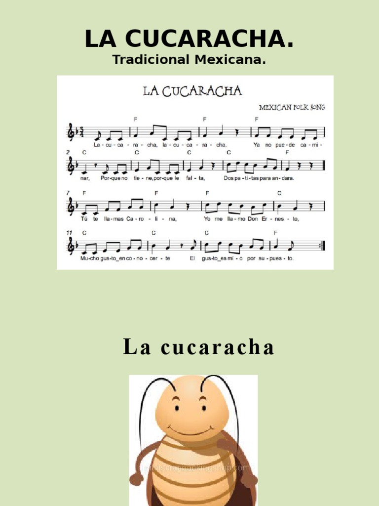 La Cucaracha | PDF