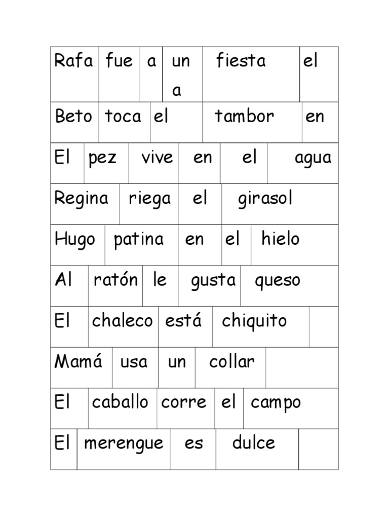 Rompecabezas de Enunciados | PDF