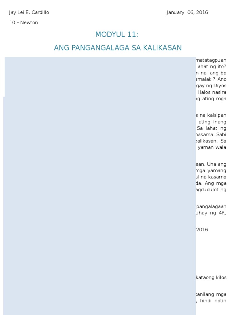 Esp Reflection | PDF