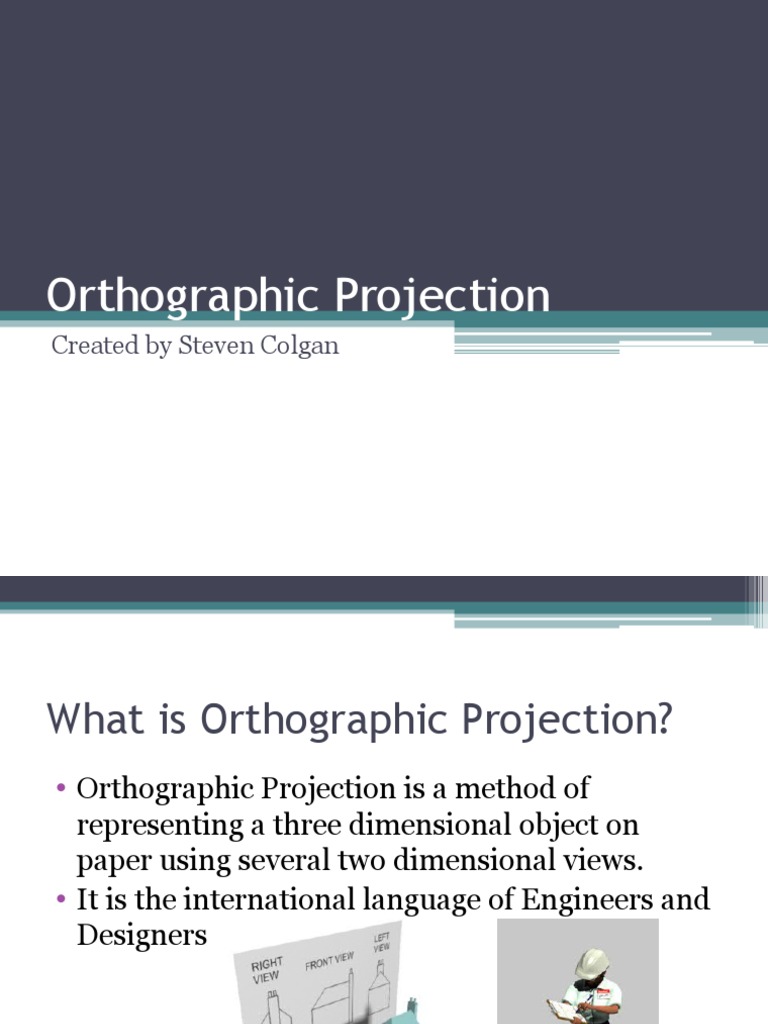 Understanding Orthographic Projection | PDF