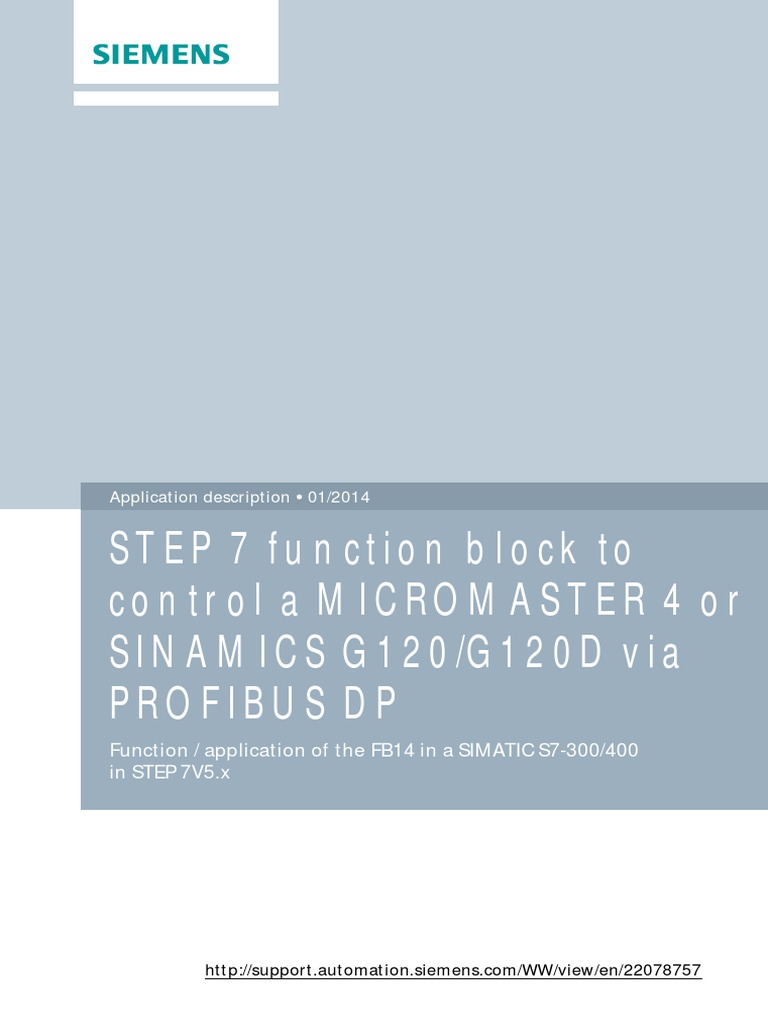 Function Block To Control Mm4 Via Profibus DP Docu v3 2 en | PDF | Breach Of Contract ...