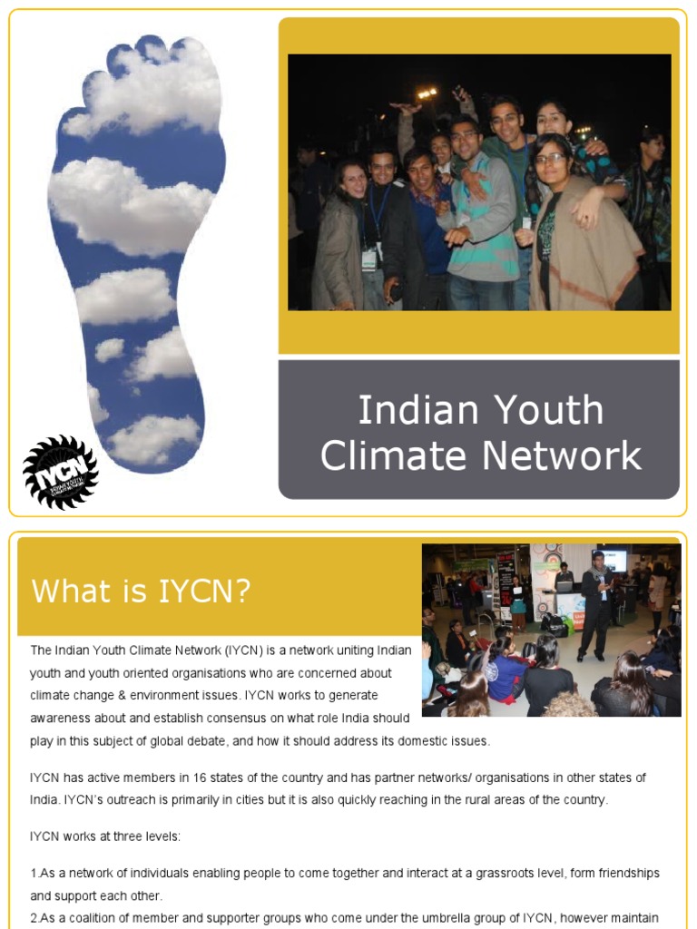 IYCN Induction - 2010 | PDF | 2009 United Nations Climate Change ...