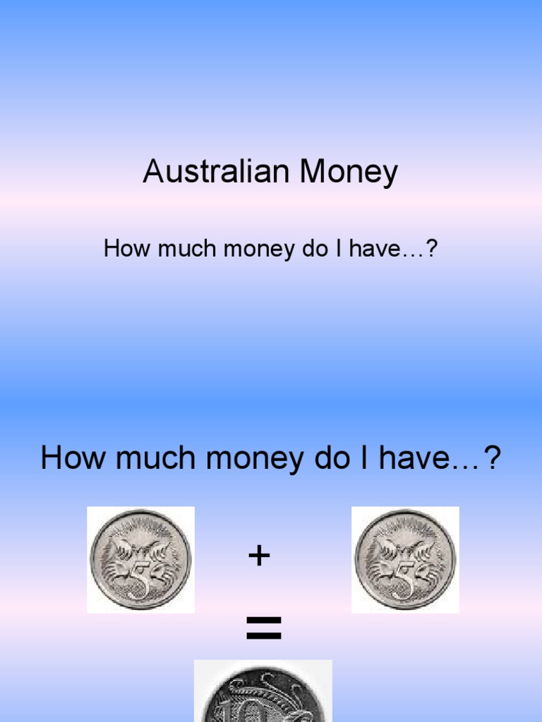 Australian Coin Counting Activities | PDF