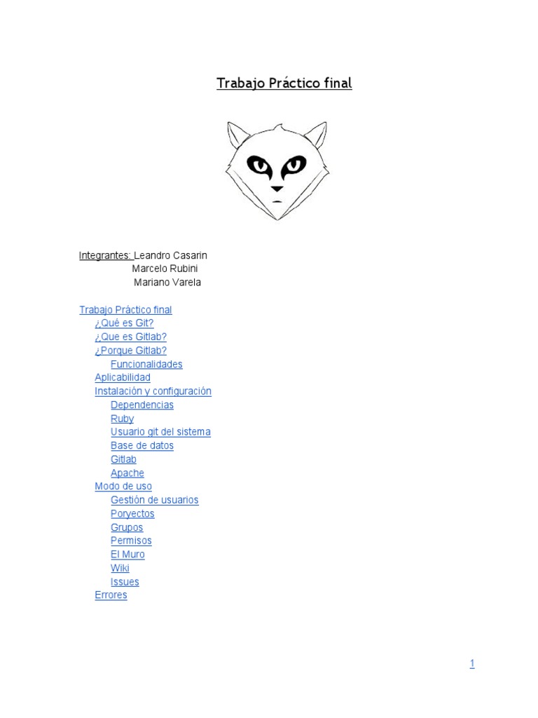 Guía Completa de Git y GitLab | PDF | Wiki | Servidor (Computación)