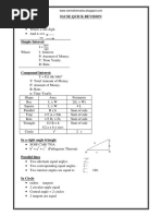 ACT Math Formulas Interactive | PDF | Square Root | Area