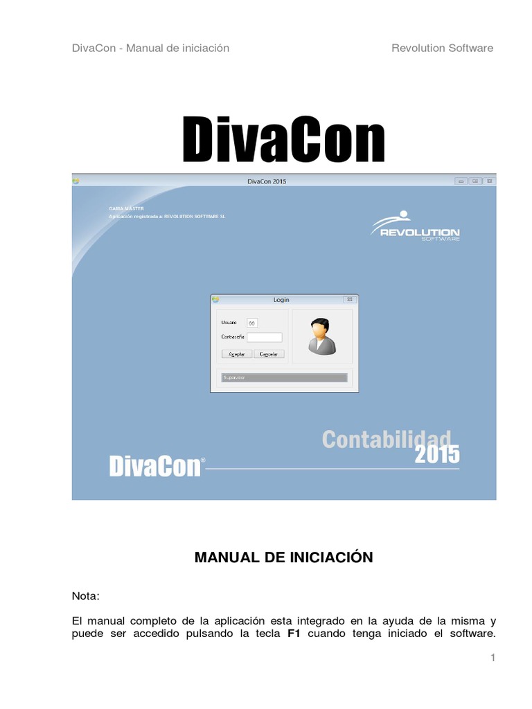 Manual Divacon | PDF | Point and Click | Contabilidad