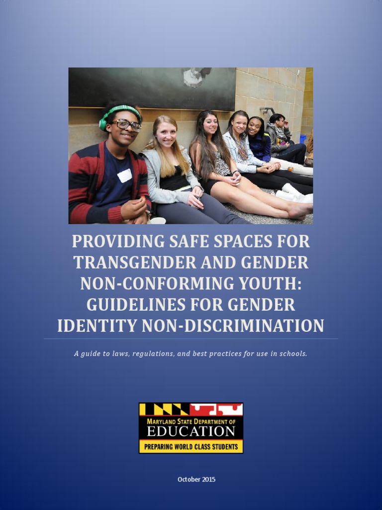 Providing Safe Spaces For Transgender and Gender Non-Conforming Youth ...