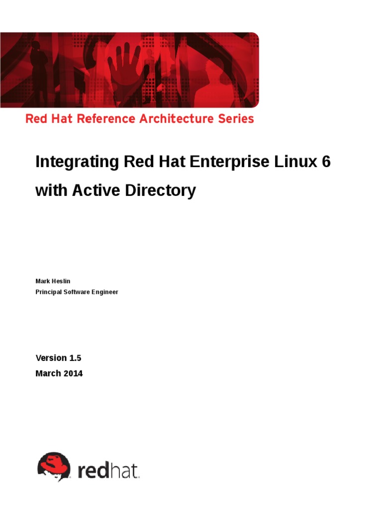 Red Hat Enterprise Linux and Active Directory Integration Deployment ...