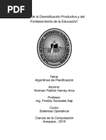 Algoritmo de Planificación SRTF FINAL | PDF | Proceso (Computación ...