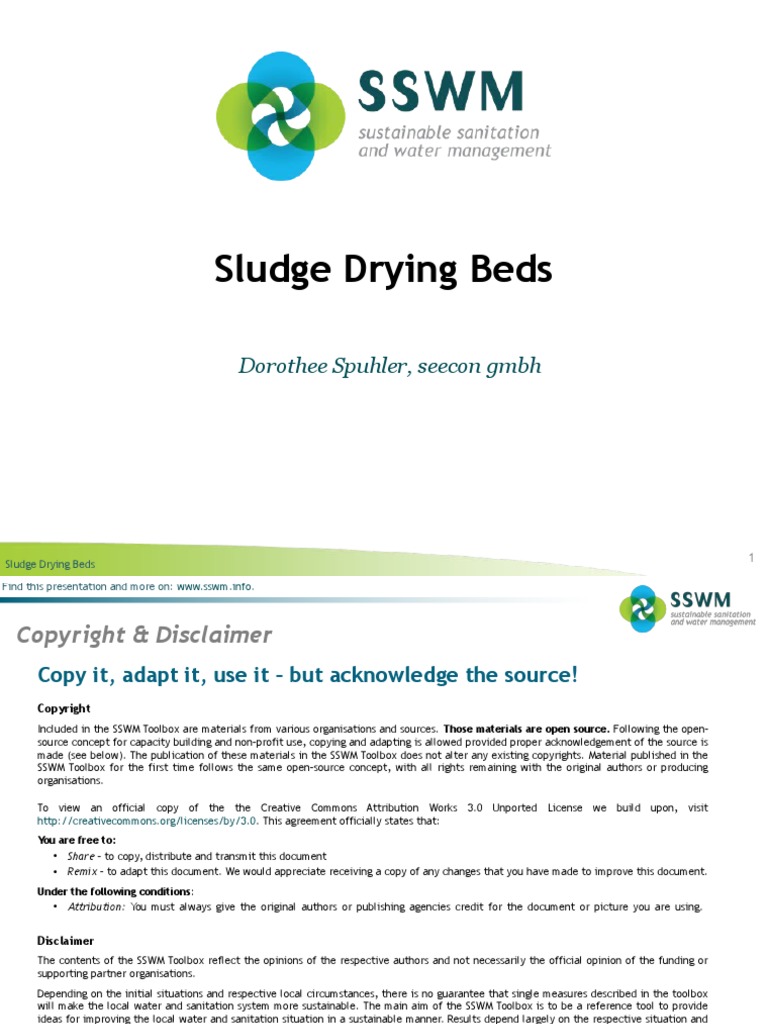 Sludge Drying Beds | PDF | Anaerobic Digestion | Sanitation