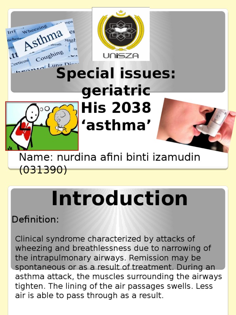 Case Presentation Geriatric | PDF | Asthma | Respiratory Tract