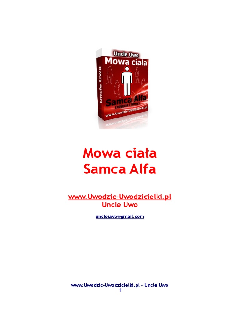 Mowa Ciala Samca Alfa | PDF