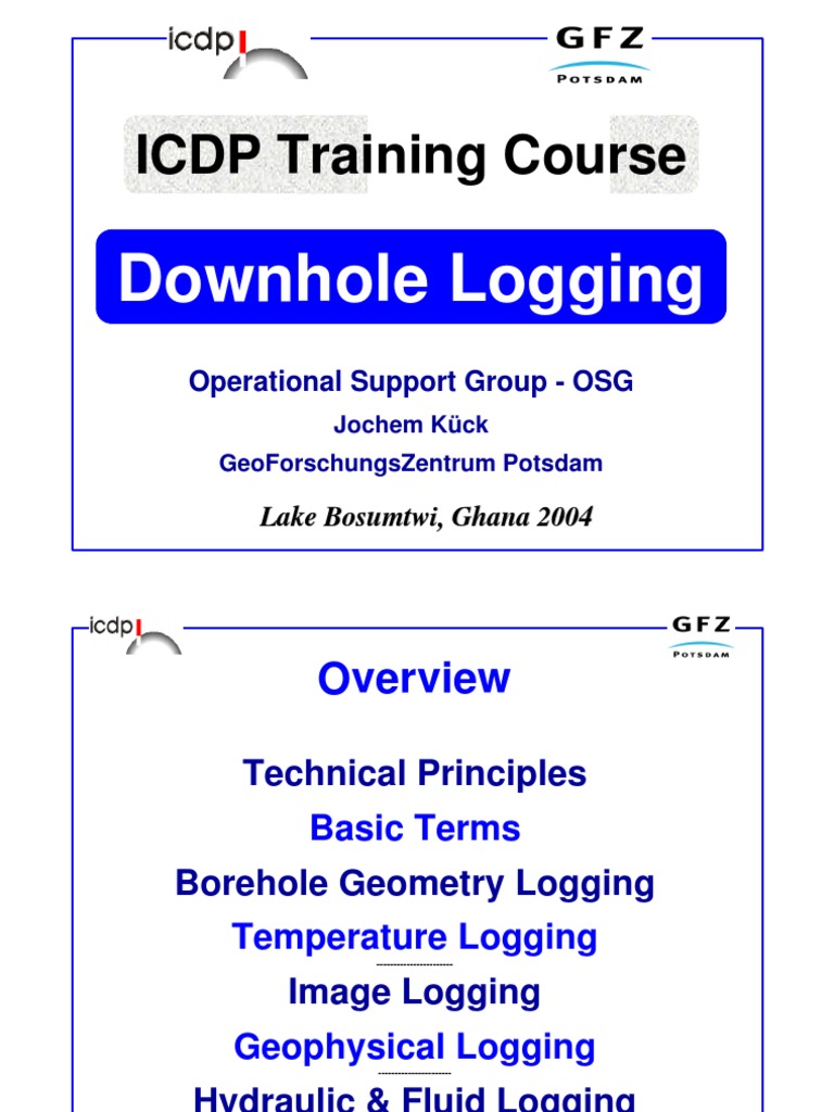 Logging Basics | PDF | Science | Geology