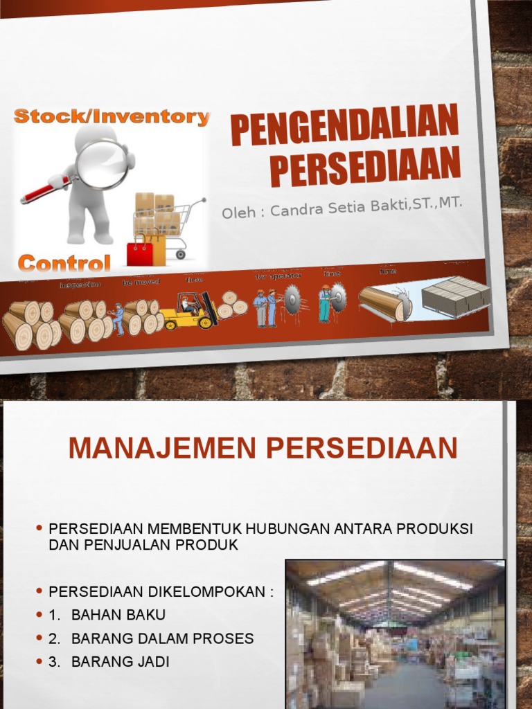 Chapter 9 Pengendalian Persediaan | PDF