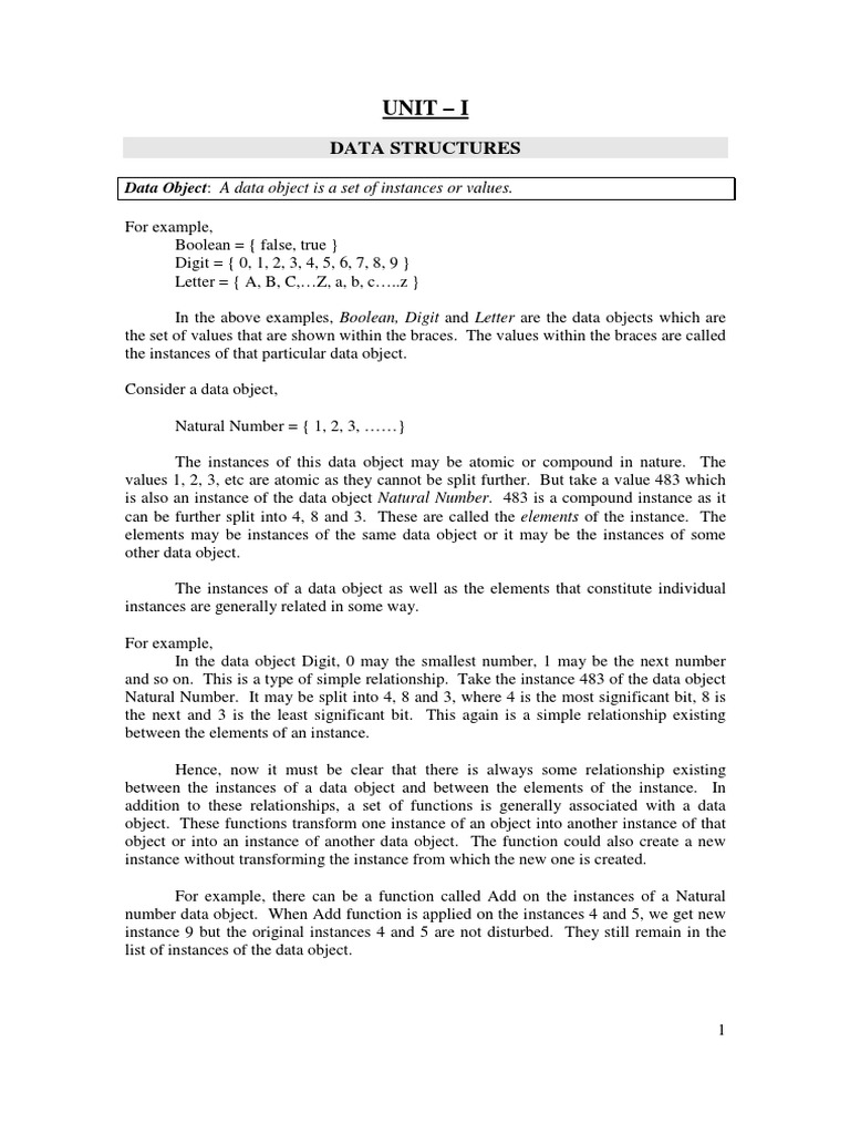 Data Structure Notes Pdf Queue Abstract Data Type Array Data Structure Free 30 Day