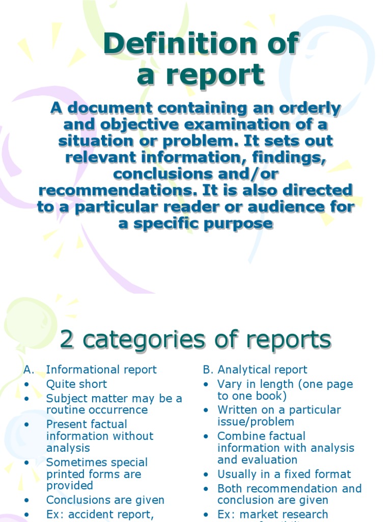 Types and Qualities of Report | PDF | Evaluation | Psychological Concepts