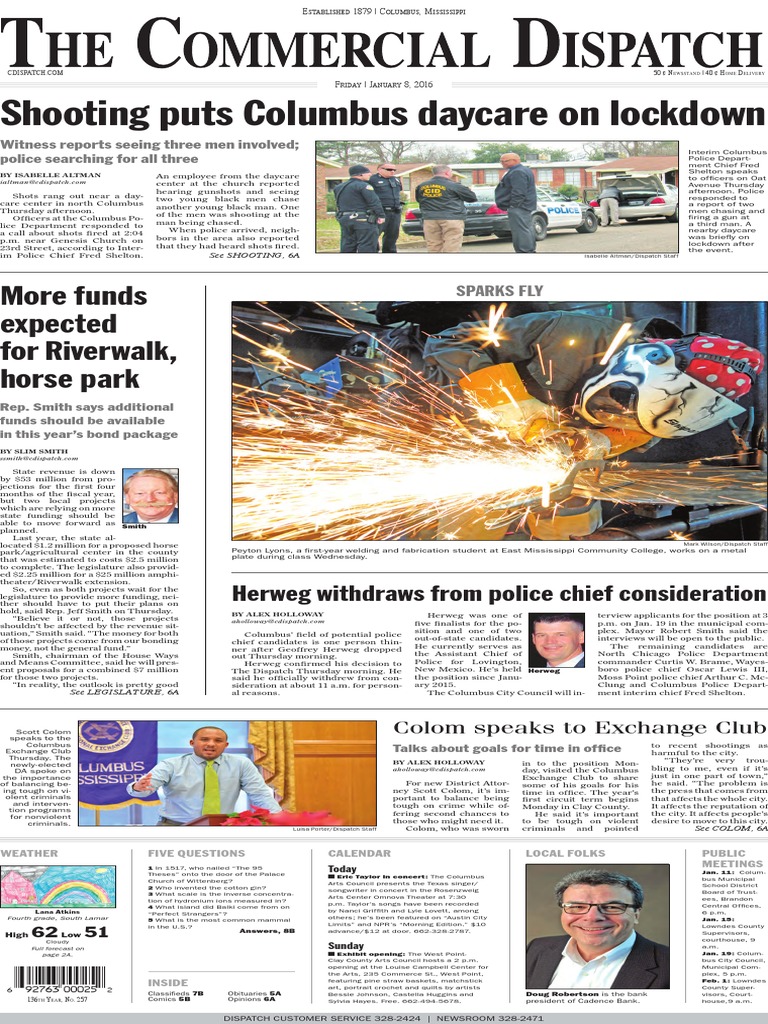 The Commercial Dispatch EEdition 1-8-16 | PDF | South Korea | World ...