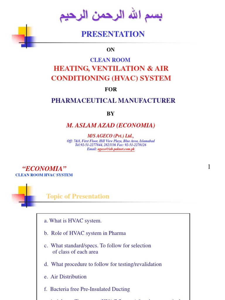 Pharma | PDF | Hvac | Building Engineering