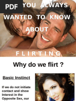 How To Flirt With A Girl | PDF | Flirting