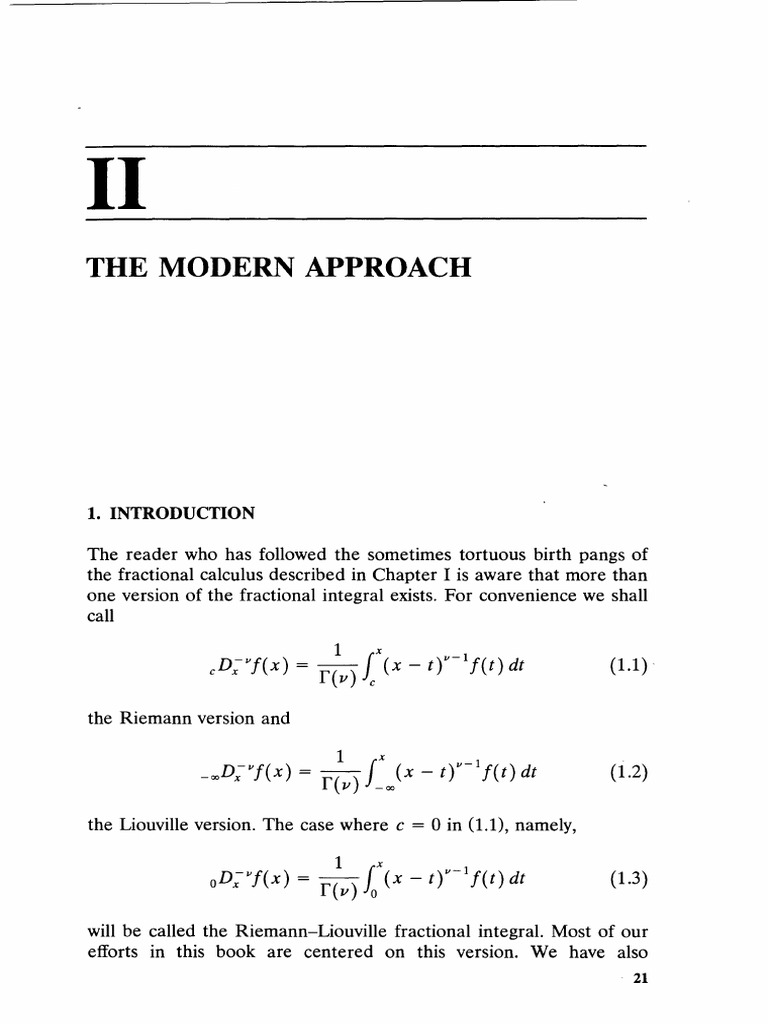 An Introduction To The Fractional Calculus and The Fractional ...