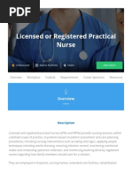 LPN ScopeOfPractice | PDF | Nursing | Health Professional