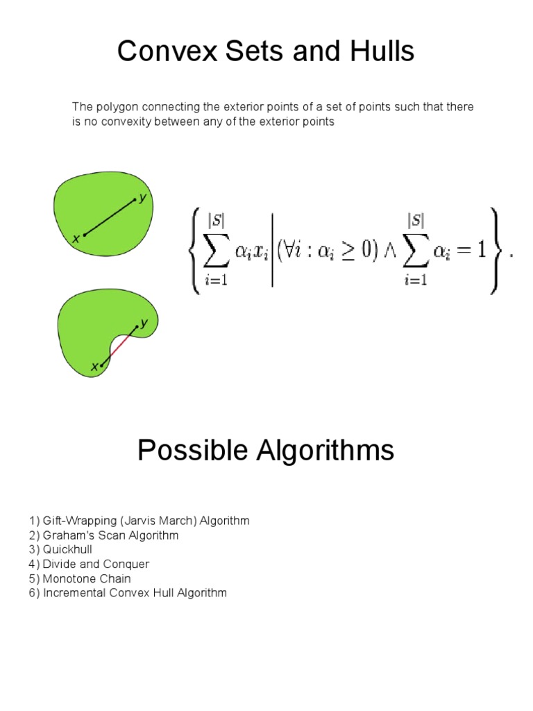 Jarvis's March Algorithm | PDF | Teaching Methods & Materials | Science ...