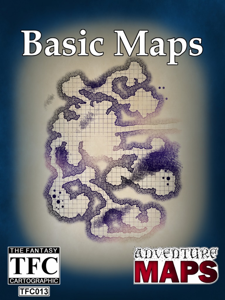 Basic Maps 1 - Adventure Maps PDF | PDF | Cartography | All Rights Reserved