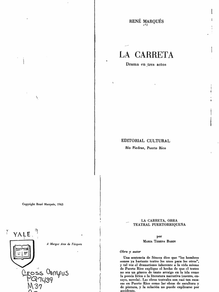 Marques Rene La Carreta | PDF