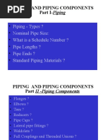 Piping Notes | PDF | Valve | Pipe (Fluid Conveyance)
