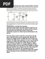 Ac Phase Control of Triac | PDF | Electronic Engineering | Electricity