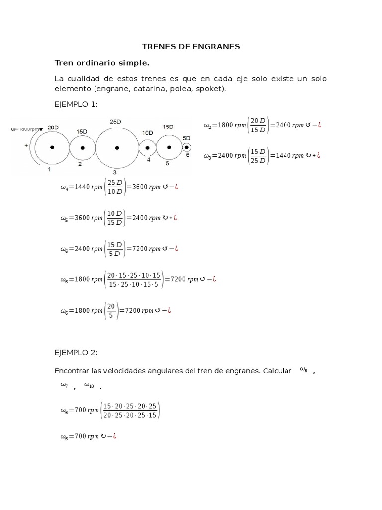 MECANISMOS | PDF | Engranaje | Geometría euclidiana