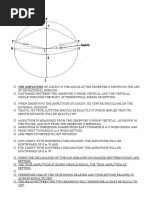 Compass Error ABC Method | PDF | Compass | Latitude