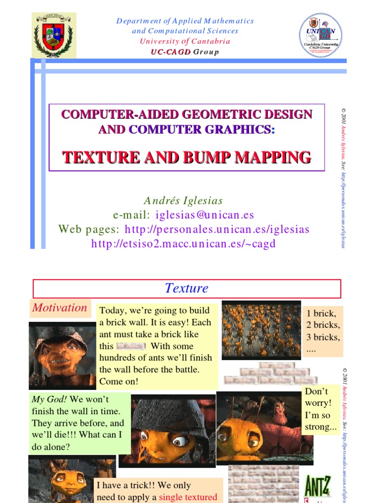 Texture and Bump Mapping | PDF | Texture Mapping | Computer Graphics