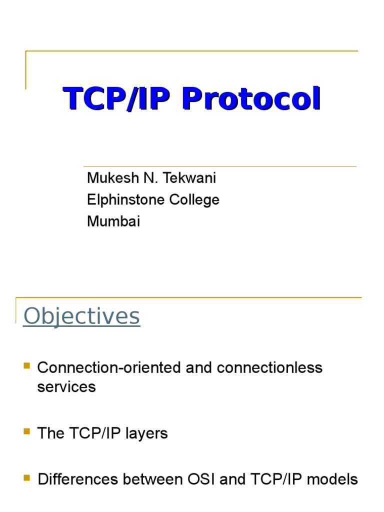 TCP IPModel | Download Free PDF | Internet Protocols | Internet Protocol Suite
