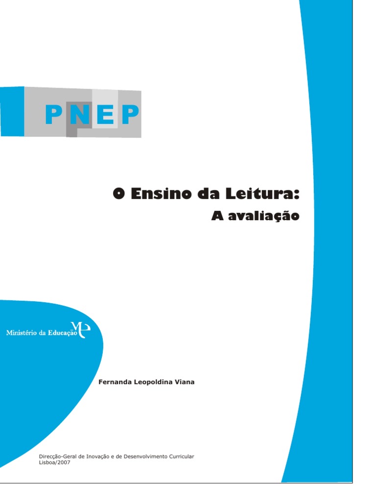 Avaliacao Da Leitura PNEP | PDF