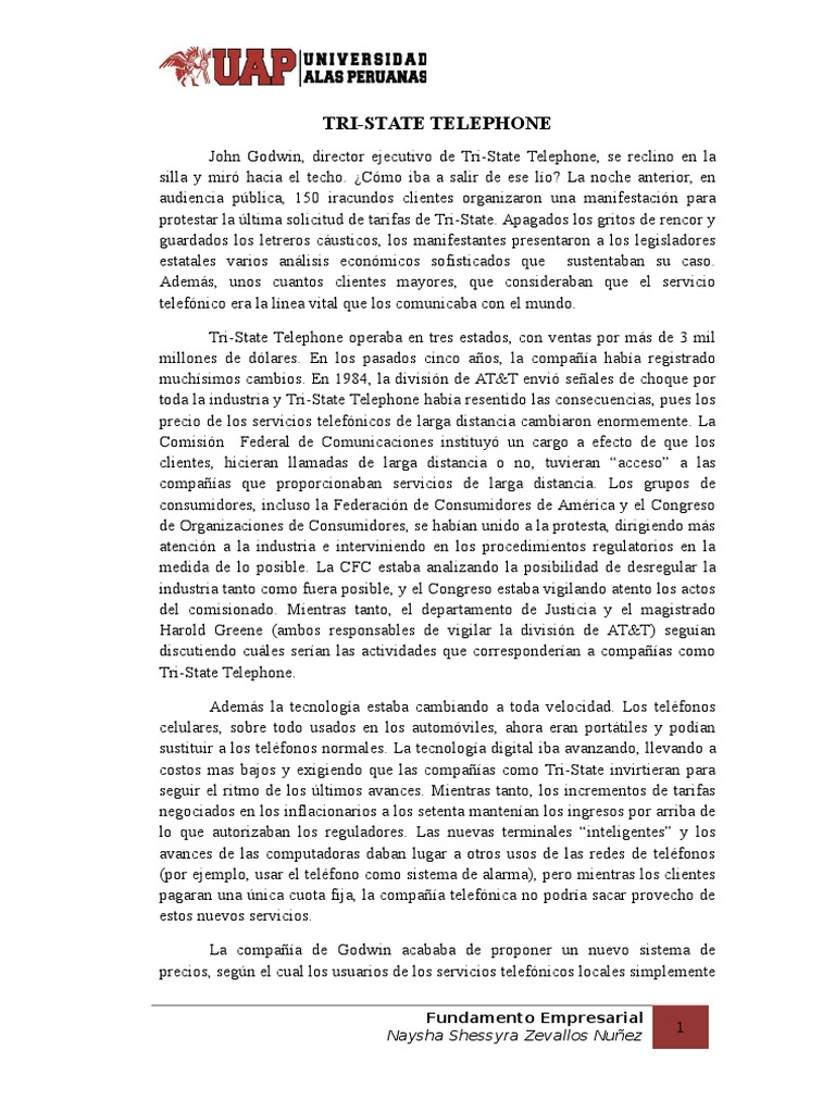 Tri State | PDF | AT & T | Telefonía móvil