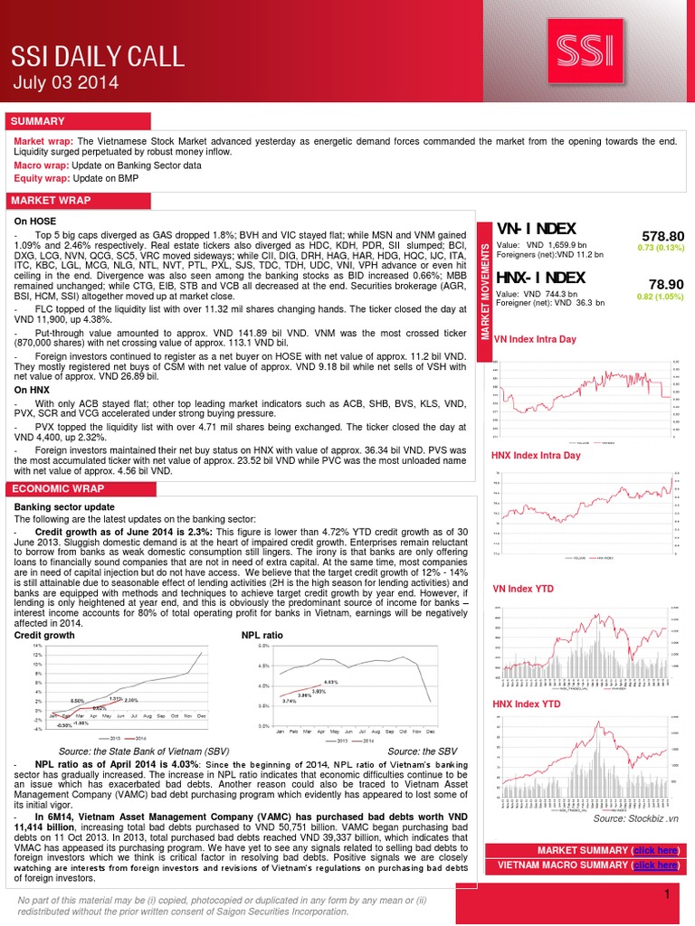 SSI Report | PDF | Ho Chi Minh City | Debt