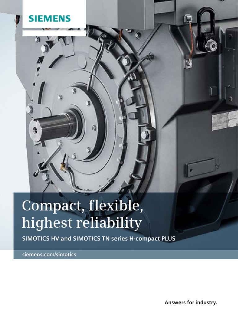 Simotics HV and Simotics TN Series H-Compact Plus | PDF | Engines ...