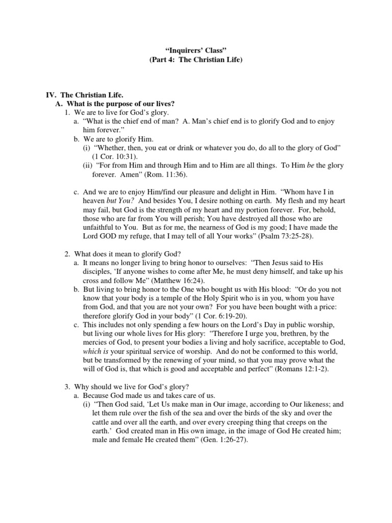 Living for God's Glory: A Christian Guide | PDF | Aaron | Glory (Religion)