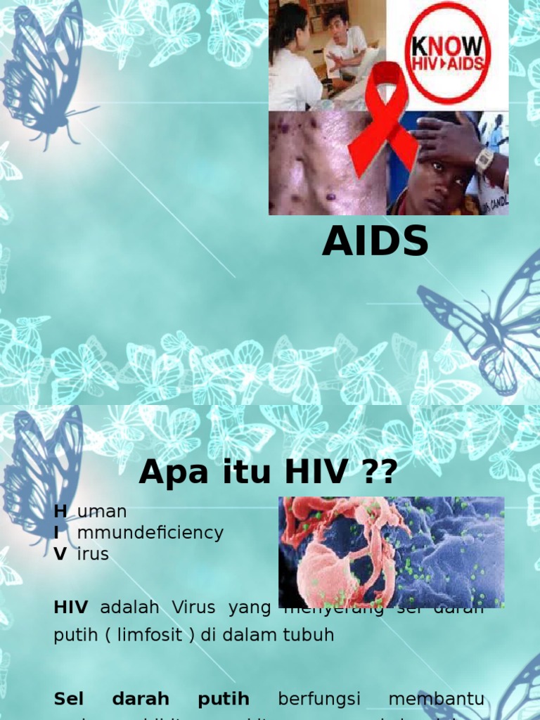 Power Point Hiv Aids | PDF