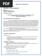 Sample Income Generating Project (IGP) For Schools | PDF | Art ...