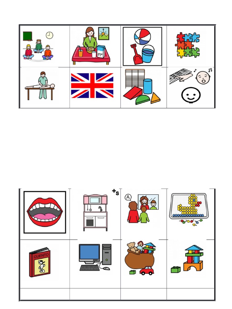 Pictogramas para El Aula | PDF