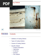 PAINT Coating Damage and Defects | PDF | Paint | Rust