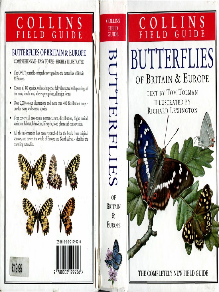 (Collins Field Guide) Tom Tolman, Richard Lewington-Butterflies of ...