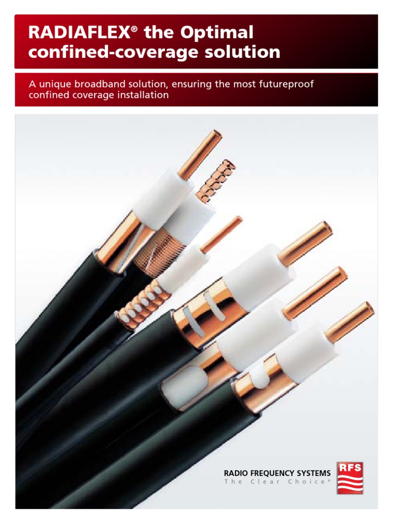 Radiaflex Brochure 2012-03 | PDF | Antenna (Radio) | Cable