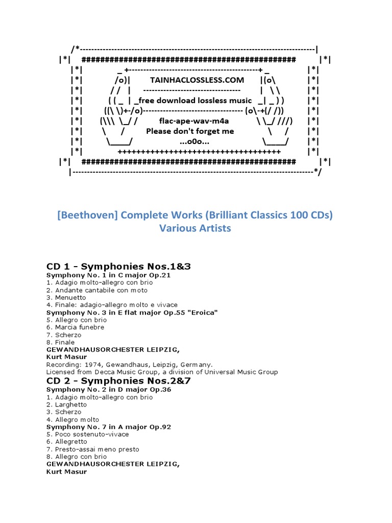 Beethoven Complete Works | PDF | Viola | Classical Music