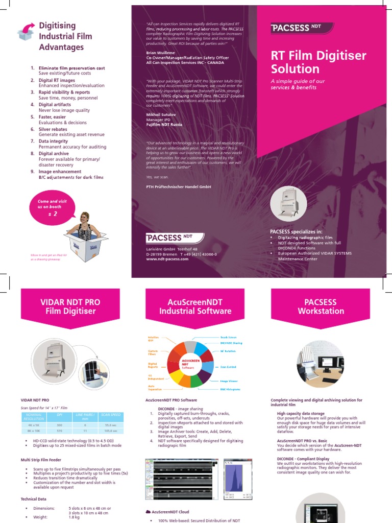 PACSESSNDT Flier PDF | PDF | Digitizing | Image Scanner